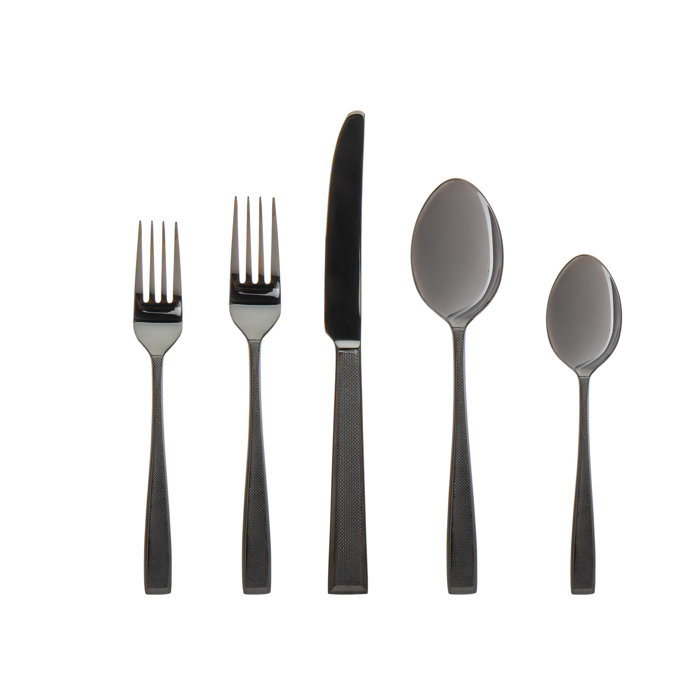 Godinger Silver Art Co Hudson Stainless Steel Flatware Set - Service for 4 | Wayfair